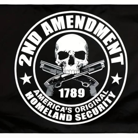 Wall Decor | 2nd Amendment Homeland Security Flag | Poshmark